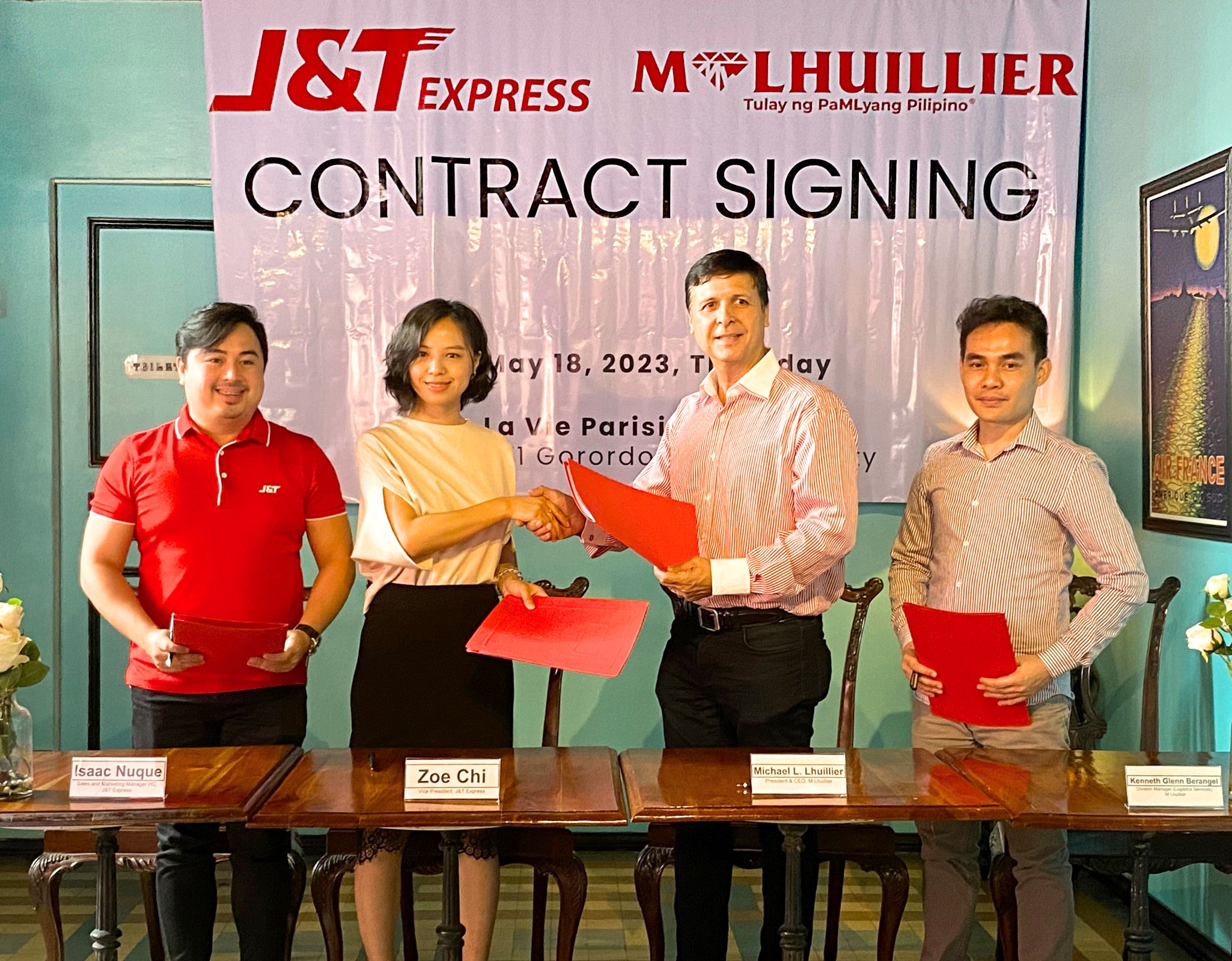 M Lhuillier Joins Forces with J&T Express to Expand Courier Services ...